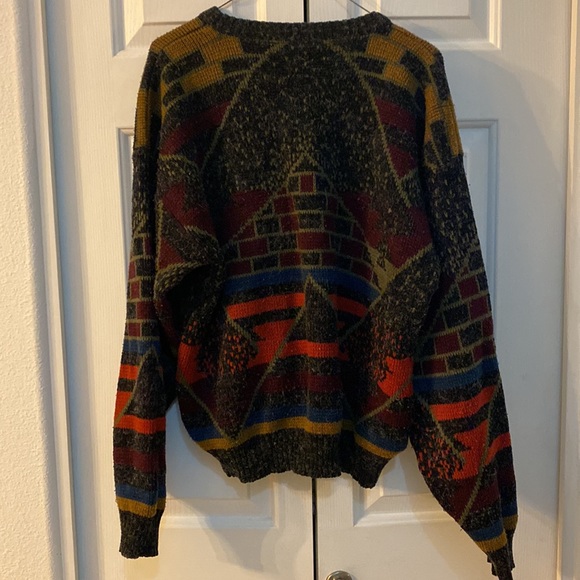 peter jon | Sweaters | Vintage Peter Jon Clothing 8s Graphic Sweater ...